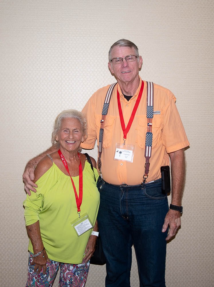L-R: Janine Nelson, and Craig Nelson (64).